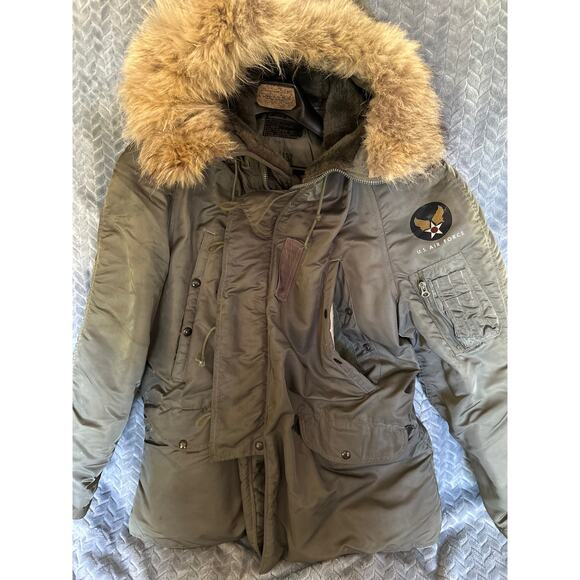 Us Air Force | Jackets & Coats | Vintage And Rare Usaf N3b Snorkel ...